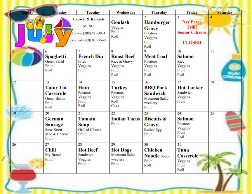 Healthy Menus For Senior Citizens